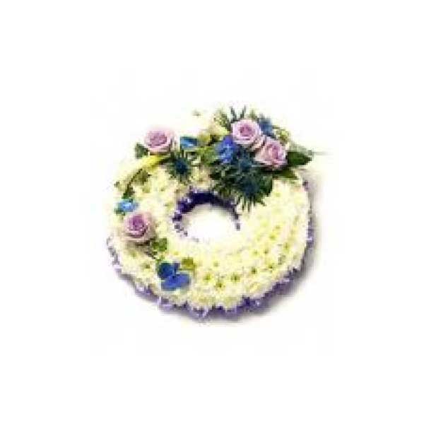 Open Round Wreath - Bloxhams Florists