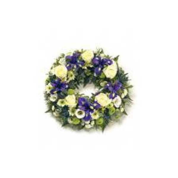 Traditional Round Wreath 2 - Bloxhams Florists