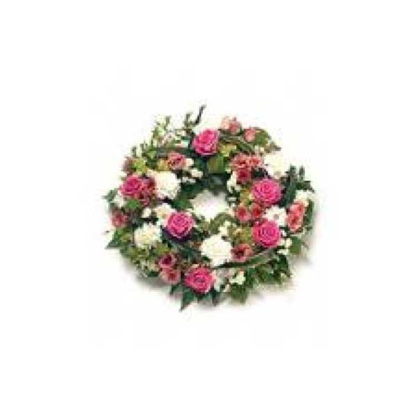 Traditional Round Wreath - Bloxhams Florists
