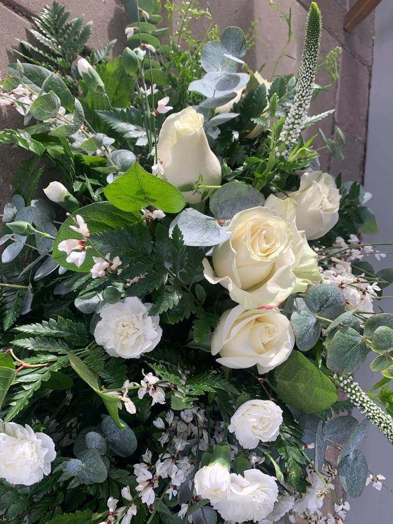 Pure Oasis Spray: A Stunning Fresh Coloured Arrangement