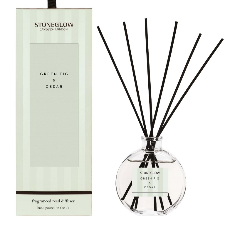 Stoneglow Room Diffuser Green Fig & Cedar - Bloxhams Florists