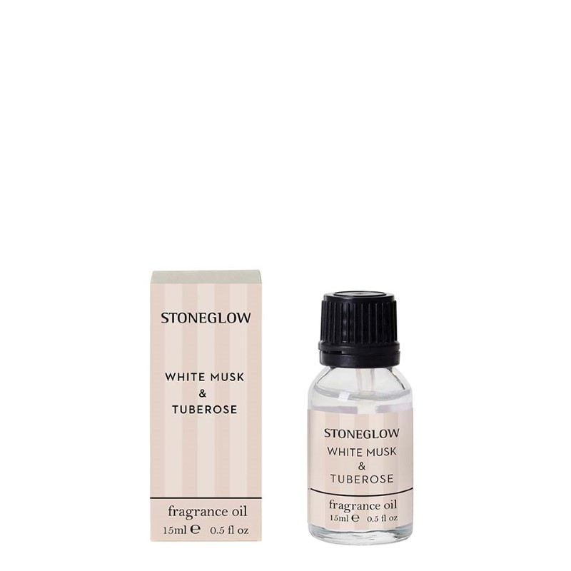 Stoneglow Oil White Musk & Tuberose 15ml - Bloxhams Florists