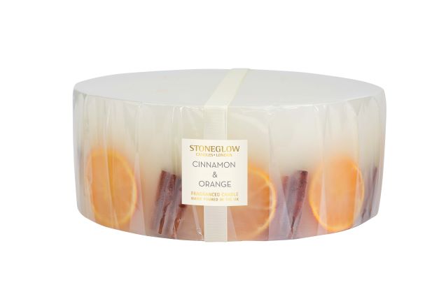 Orange and Cinnamon 5 Wick Candle - Bloxhams Florists